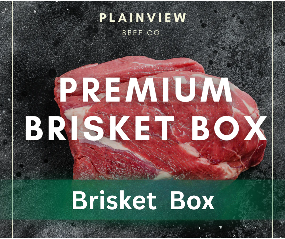 Convenient Brisket Box — Sprout-Finished Beef – PLAINVIEW BEEF CO.