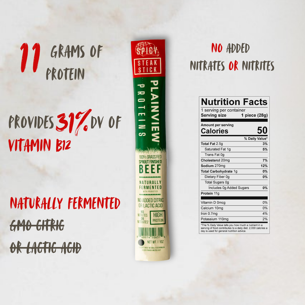 BEEF STICKS – PLAINVIEW BEEF CO.
